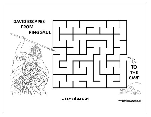 David Escapes From Saul - Tidings
