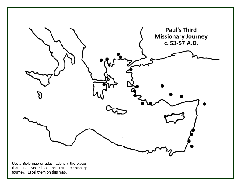 Paul’s Third Missionary Journey - Tidings