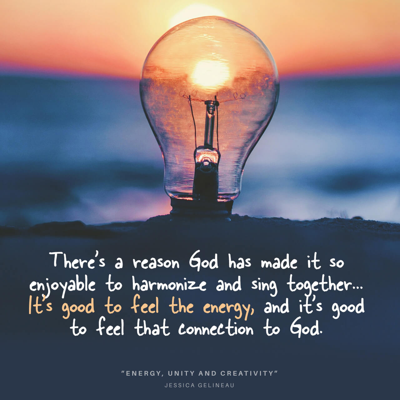 Energy, Unity and Creativity - Tidings